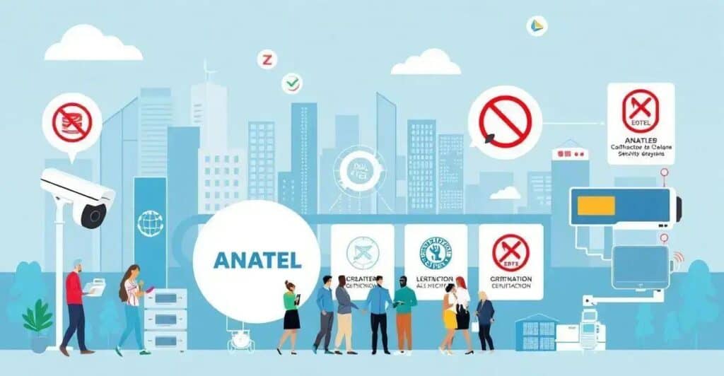 A Importância da ANATEL na Regulação de Dispositivos de Segurança